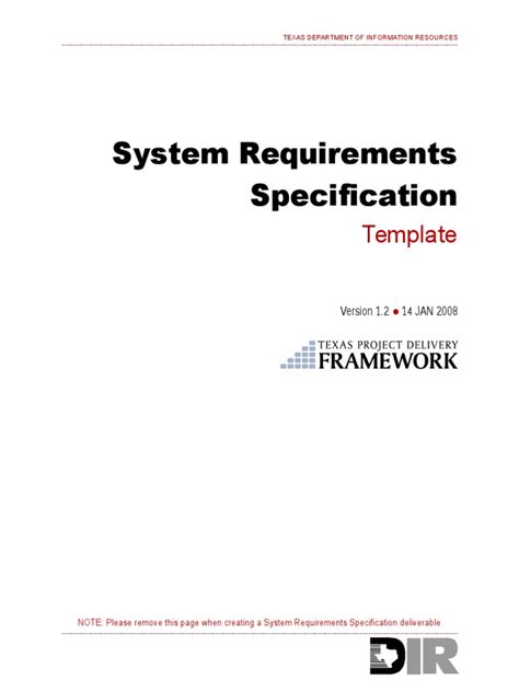 System Design Specification Output Diagram Report Design Spe