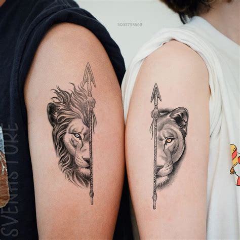 Matching Tattoos For Couples King And Queen