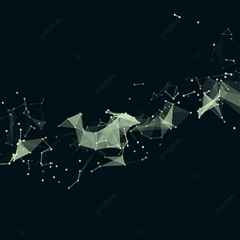 Abstract Vector Mesh Background Polygon Card Flow PNG And Vector With Transparent Background