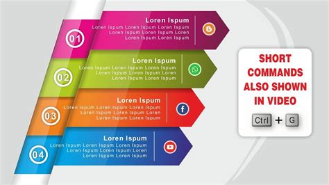 Infographics Design Vector Template In Corel Draw X7 Free Download