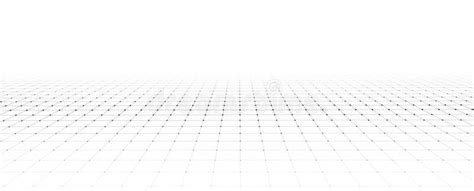 Wireframe Landscape Vector Perspective Grid Digital Space Stock