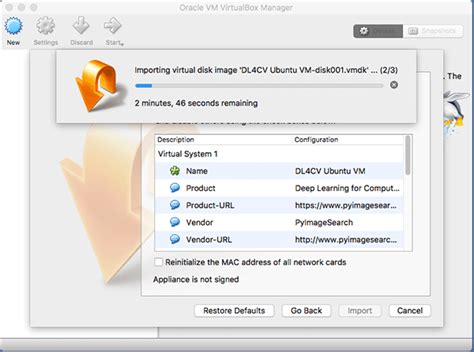 Your Deep Learning Python Ubuntu Virtual Machine PyImageSearch