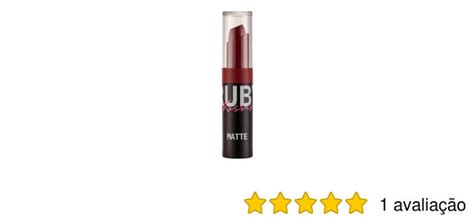 Batom Matte Ruby Kisses Kiss Red Beleza Na Web