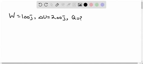 SOLVED A Gas Expands Doing J Of Work How Much Heat Must Be Numerade