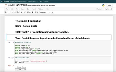 kalyani gupta on linkedin task1 machinelearning datascience