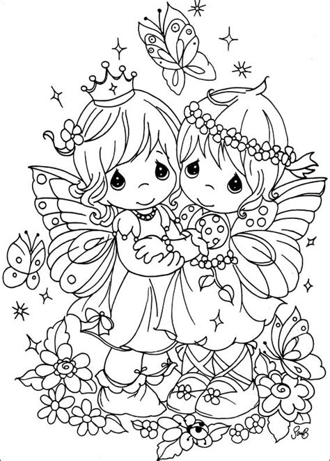 Precious Moments Color Pages Coloring Pages