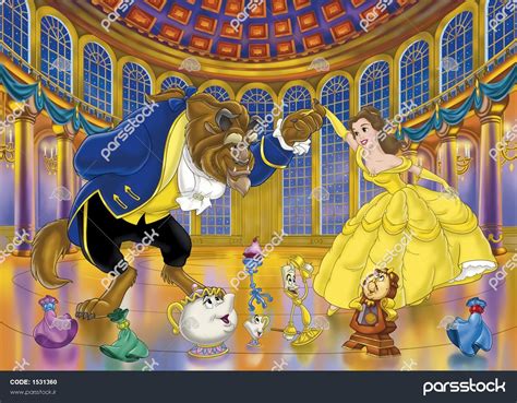 دیو و دلبر طرح پازل 1531360