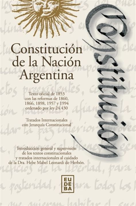 Constitución De La Nación Argentina