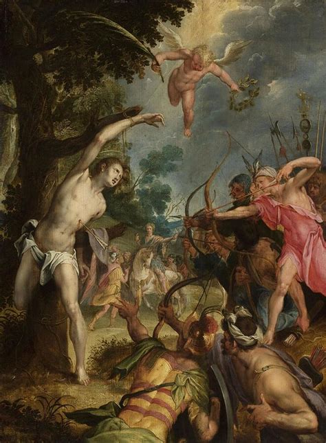 The Martyrdom Of Saint Sebastian Painting By Masterartcollection Pixels