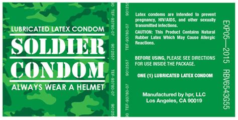 Generic Condom Wrapper