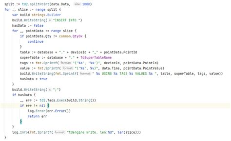 Golang Writing With Error Table Does Not Exist · Issue 17866