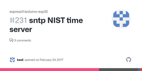 Sntp NIST Time Server Issue 231 Espressif Arduino Esp32 GitHub