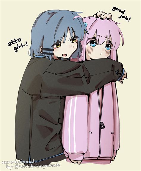 Gotoh Hitori And Yamada Ryo Bocchi The Rock Drawn By Machuuu Danbooru