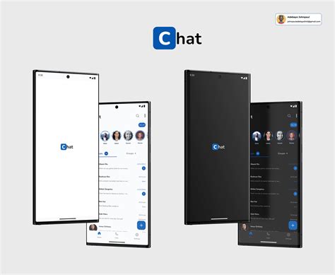 Chat Messaging App Ui Design On Behance