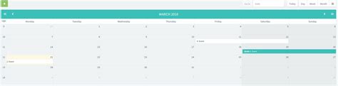Javascript Highlight Fullcalendar Events That Expands Over Multiple