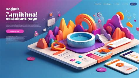 Versatile Vector Ui Ux Framework Ai Generate Stock Illustration