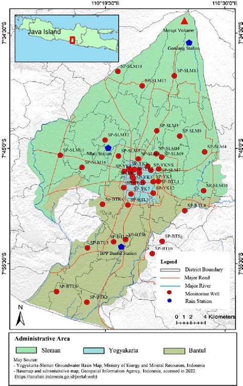 Figure 1 From Spatiotemporal Analysis Of Groundwater Level Trends And Recharge Rate Estimation