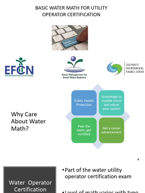 Water Math For Utility Certification Pdf Volume Chlorine