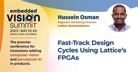 fast track design cycles using lattice s fpgas 2023 summit
