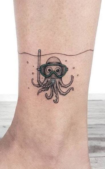 35 Mini Octopus Tattoo Ideas For Ocean Lovers