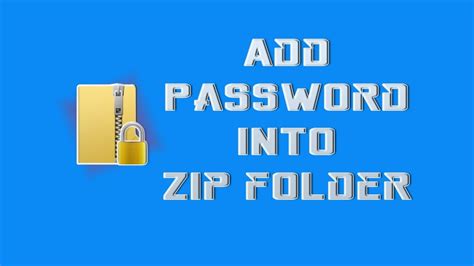 How To Add Password In Zip File Rewardsnra