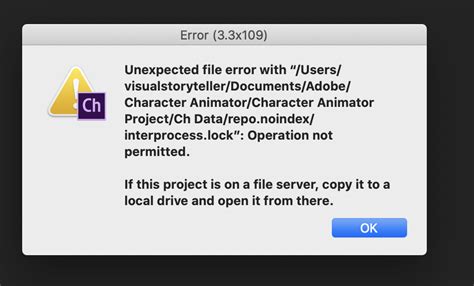 solved error 3 3x 109 libgit2 error 1 4 corrupted loo adobe