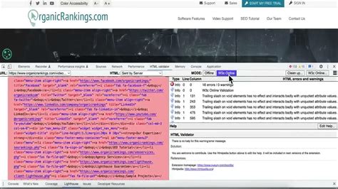 Html Validator Youtube