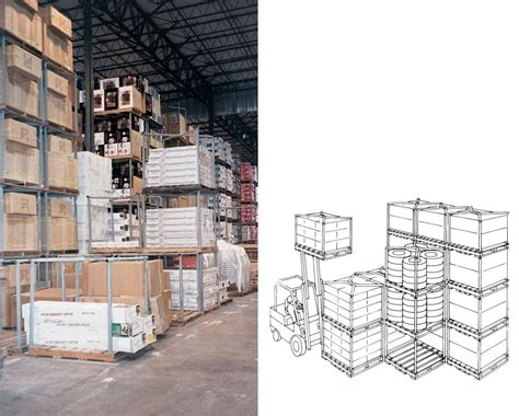 Tier Rack Pallet Stacking Frames