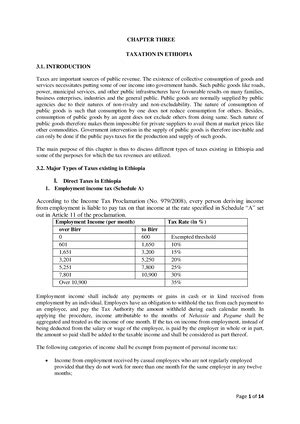 Turnover Tax Declaration Form Federal Democratic Republic Of Ethiopia Ethiopia Revenues