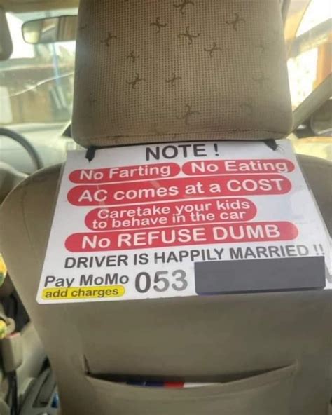No Farting Ruberdrivers