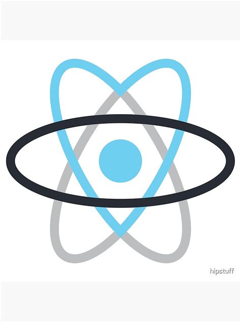 Reactjs Logo Art Print By Hipstuff Redbubble