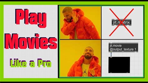 How To Play Videos In Maxmsp The Most Efficient Performant Way Youtube