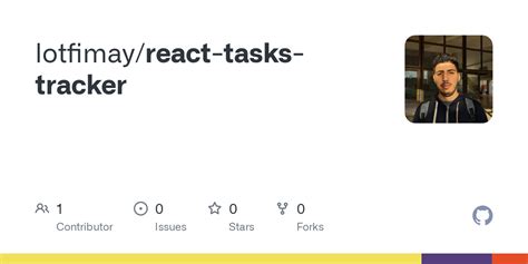 Github Lotfimayreact Tasks Tracker