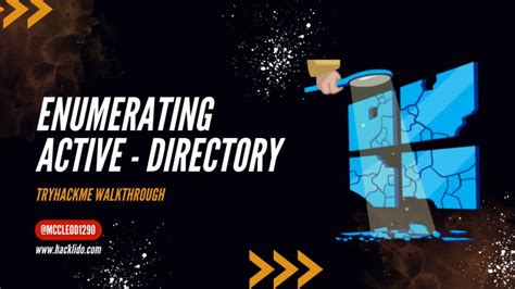 Enumerating Active Directory Tryhackme Walkthrough Marcos Del Rio Sanz