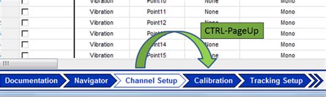 ctrl pageup or ctrl pagedown to move between worksheets in simcenter