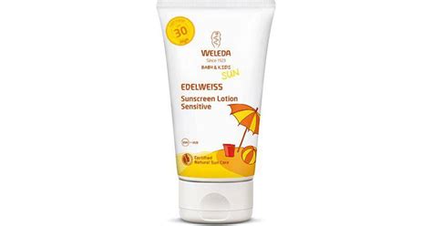 Weleda Edelweiss Baby & Kids Sunscreen Lotion Sensitive SPF30 150ml ...
