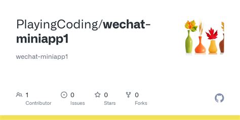 GitHub PlayingCoding Wechat Miniapp Wechat Miniapp