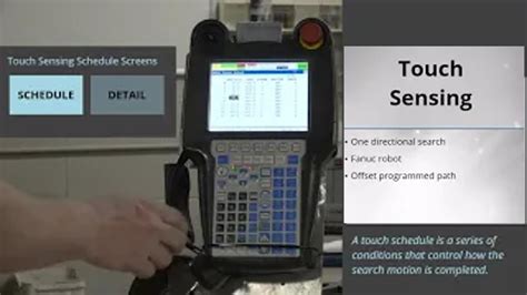 robotic welding touch sensing youtube
