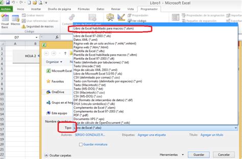 VBA Excel Crear Botones Archivo Excel