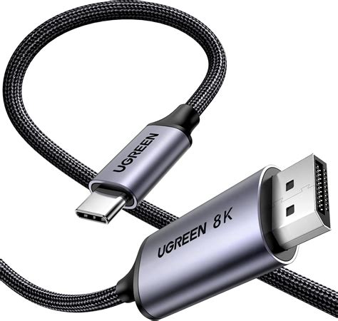 UGREEN K Hz Bidirectional USB C To DisplayPort Cable M K Hz Dp To Type C Thunderbolt