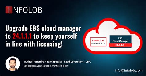Harnessing The Power Of Ebs Cloud Manager Automation On Oci Infolob