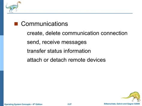 Operating System Structures Of Operating System Ppt