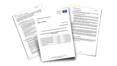 Management Of Edqm Cep Documents Edqm Introduces A Consultation Phase European Directorate