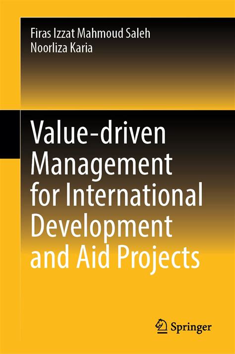 Value Driven Management For International Development And Aid Projects