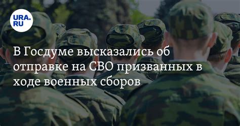Отправят ли призванных на военные сборы в зону СВО заявление Андрея Картаполова
