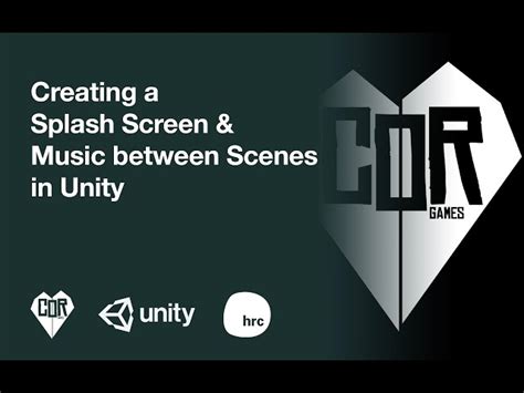 Unity 5 Tutorial Logo Splash Screen C Youtube