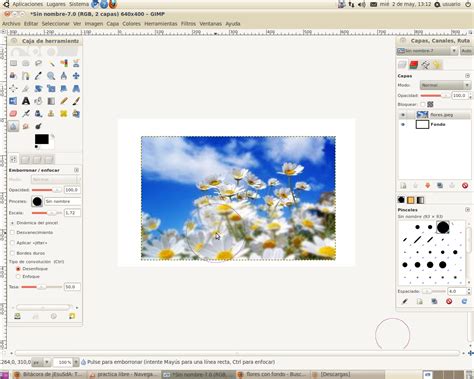 Tutorial Gimp Herramienta De Desenfoque