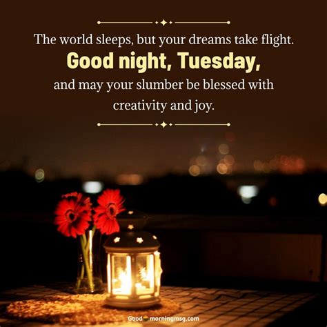 30 Tuesday Blessings And Good Night Prayer Quotes