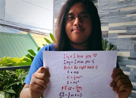 Physics Pickup Lines The Formula For Love ·