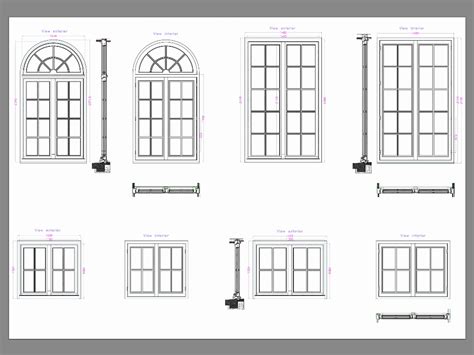 Windows In AutoCAD Download CAD Free 531 25 KB Bibliocad